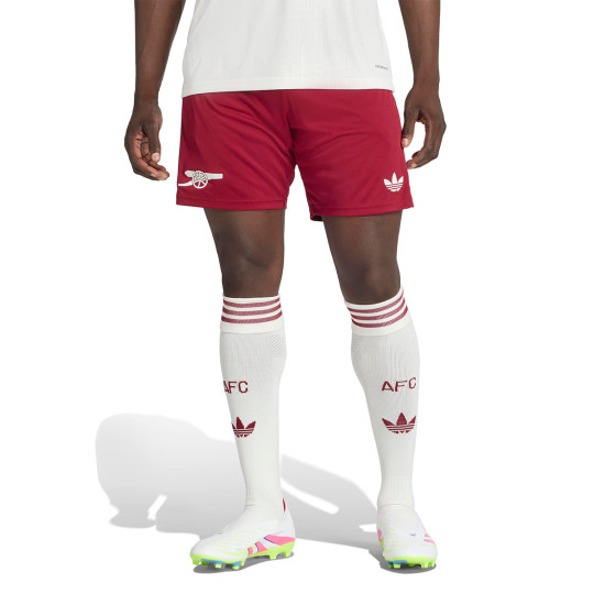 Short adidas Arsenal FC troisième kit 2025-2026 Team Coll Burgundy ...