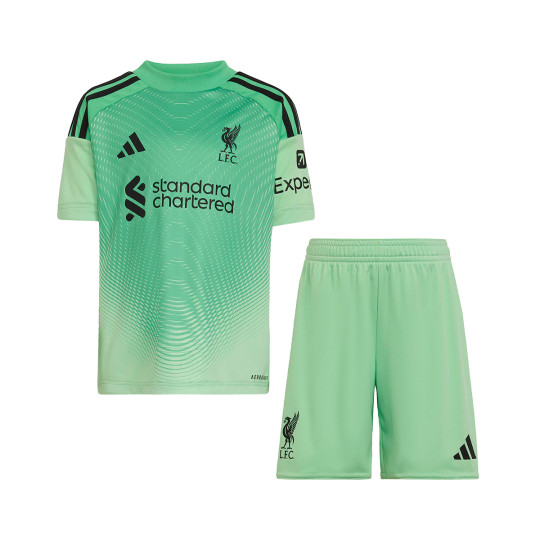 Kit adidas Kids Liverpool Fc 2025-2026 Goalkeeper Home Glory Mint ...