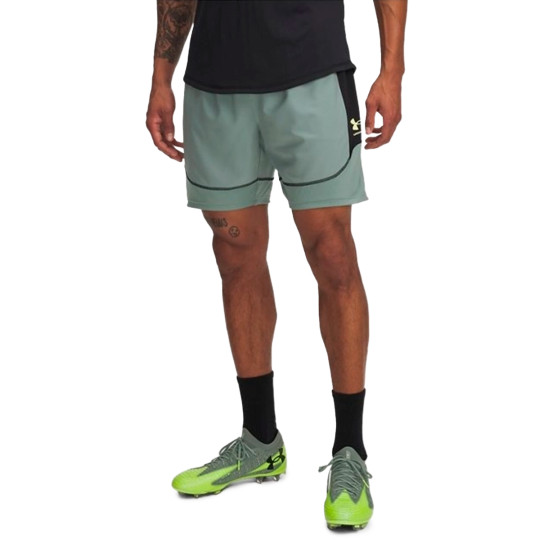 Short Under Armour Pro Train Verde - Fútbol Emotion