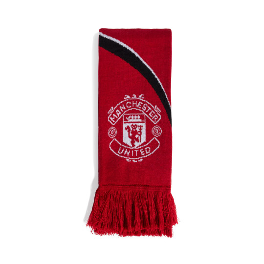Cachecol adidas Manchester United 2025-2026 Mufc Red-Black-White ...