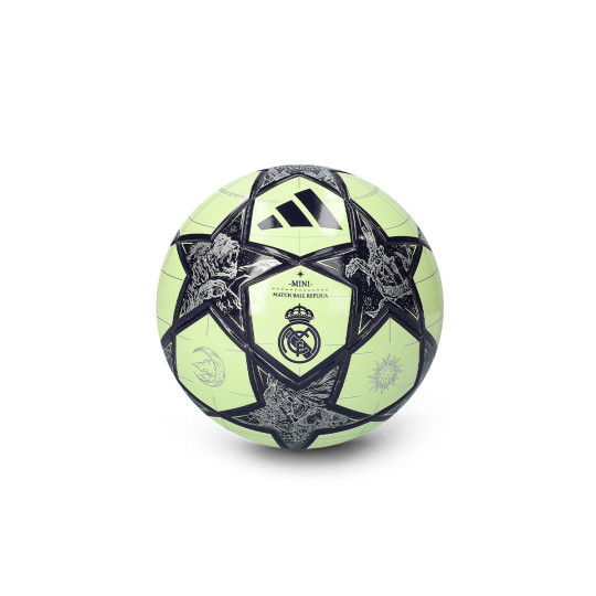 Ball adidas Mini Real Madrid UCL 2025-2026 Club Almost lime-Silver ...