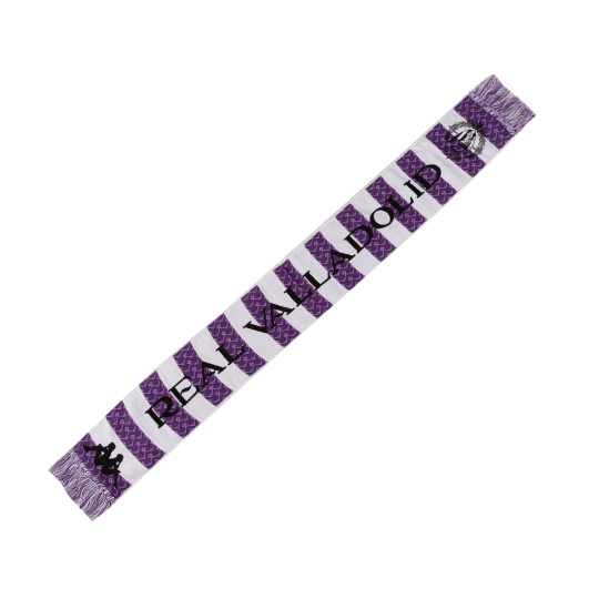 Bufanda Kappa Real Valladolid 2025-2026 White - Purple - Fútbol Emotion