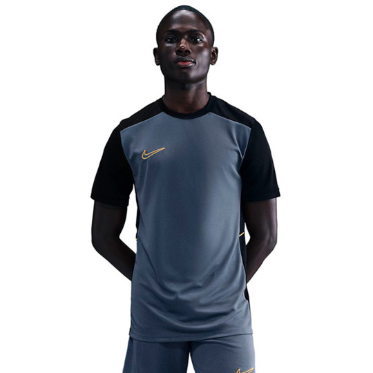 T-Shirt Nike Academy Diffused Blue-Black-University Gold - Fútbol Emotion