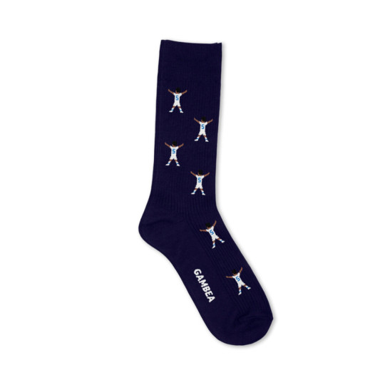 Calcetines Gambea Hey J (1 par) Dark Marine - Fútbol Emotion