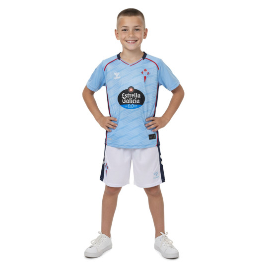 Conjunto Hummel Celta De Vigo Primer Uniforme 2025-2026 Niño Sky Blue ...