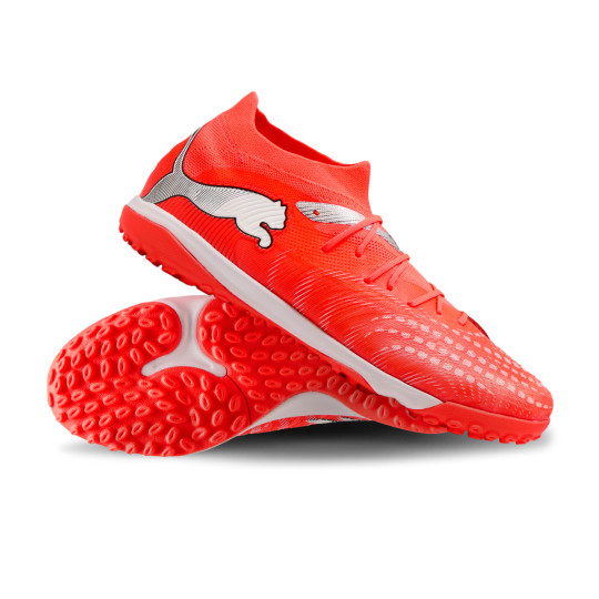 Football Boots Puma Future 9 Match Turf Puma Red-Puma White-Glowing Red ...