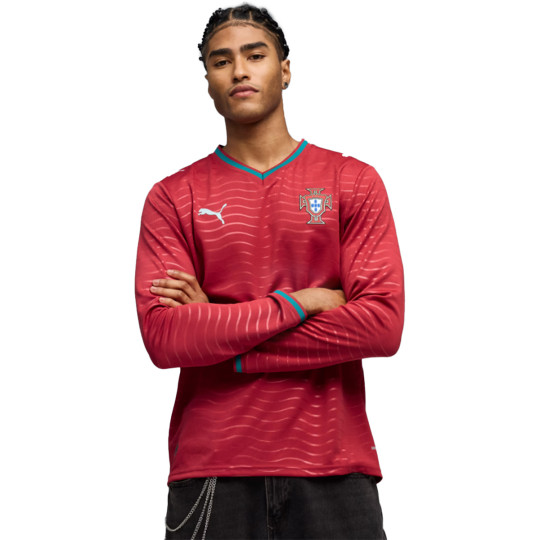 Jersey Puma Portugal Home Kit L/S World Cup 2026 Red - Fútbol Emotion