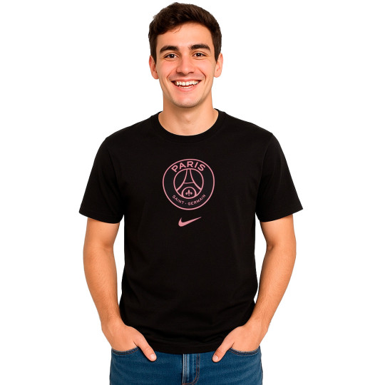 T-Shirt Nike PSG Fanswear Mundialito Black-Digital Pink-Sunset Pulse ...