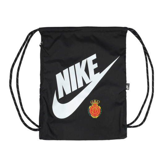 Gymsack Nike RCD Mallorca Heritage (13L) Black-White - Fútbol Emotion