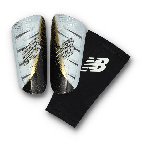 Espinillera New Balance Furon Match Slip Guard Grey - Fútbol Emotion