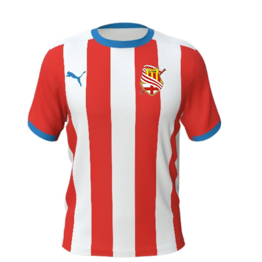 Jersey Puma CE Manresa 1ª Equipación 2025-2026 White-Red - Fútbol Emotion