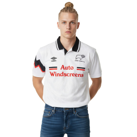 Camiseta Score Draw Derby County 1992 Umbro White - Fútbol Emotion