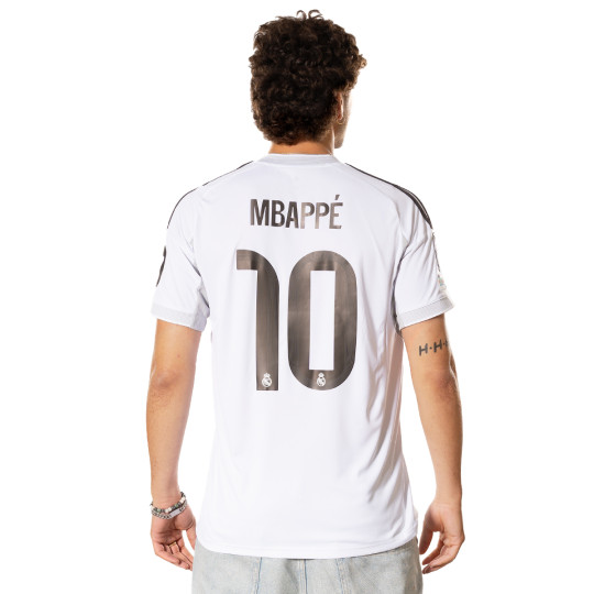 Camisola adidas Mbappé Real Madrid Primeiro Equipamento 2025-2026 White ...