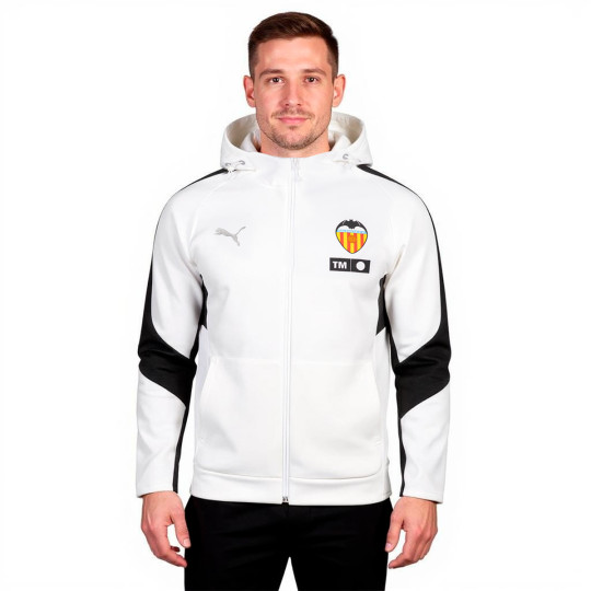Jacket Puma Valencia Cf 2025-2026 Training White - Fútbol Emotion