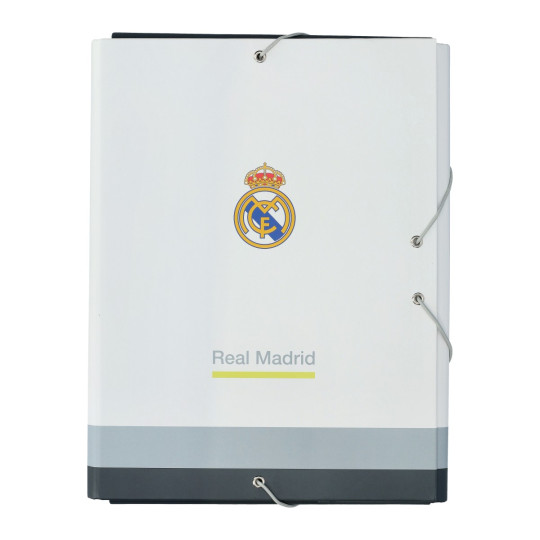 Carpeta Real Madrid CF Folio 3 solapas Real Madrid Blanco - Fútbol Emotion