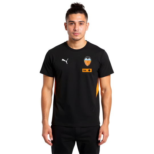 T-Shirt Puma Valencia CF Fanswear 2025-2026 Black - Fútbol Emotion