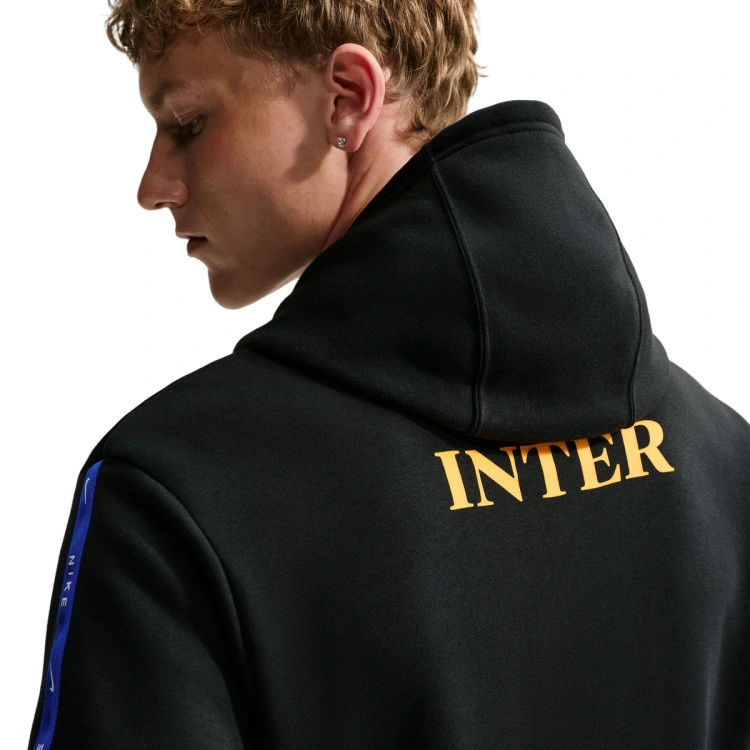 Sweatshirt Nike Inter Milan Fanswear 2026-2027 Black-University Gold ...