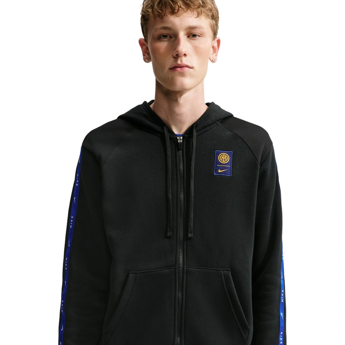 Sudadera Nike Inter Milan Fanswear 2026-2027 Black-University Gold ...