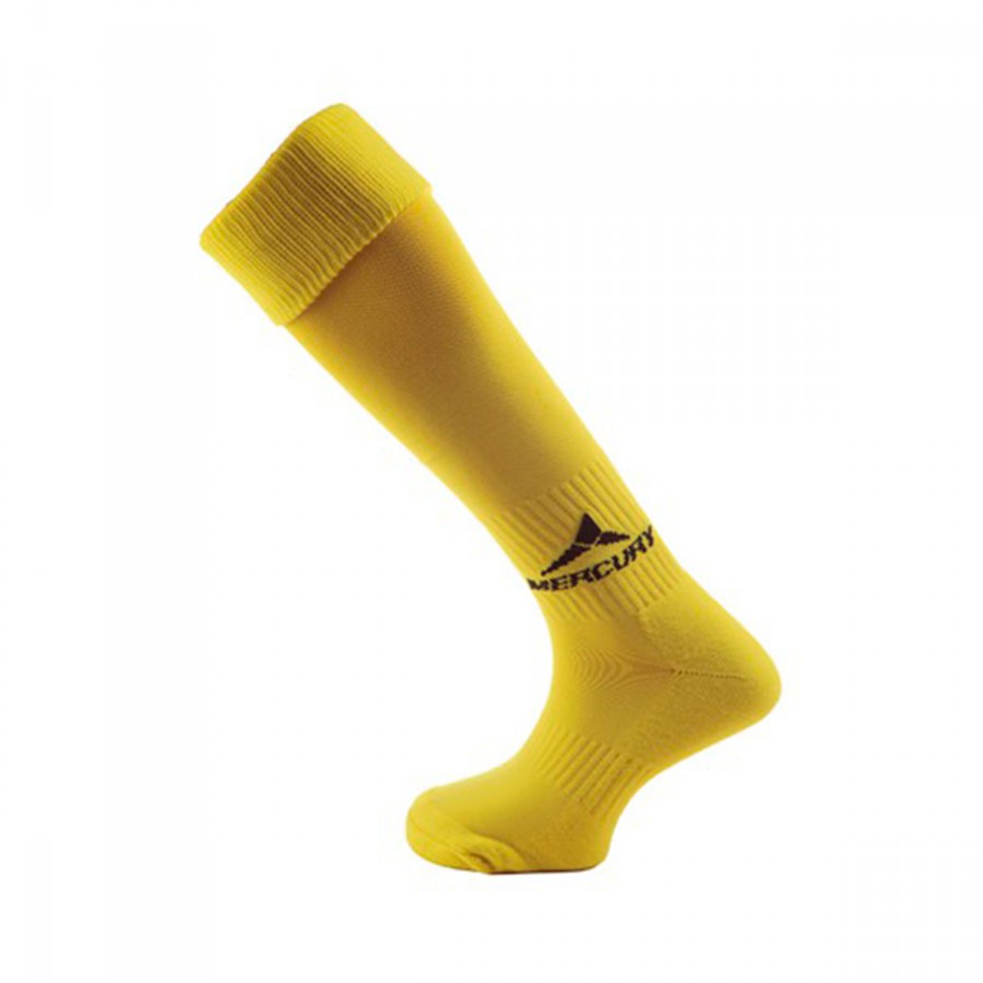 Football Socks Mercury Mercury Yellow-Black - Fútbol Emotion