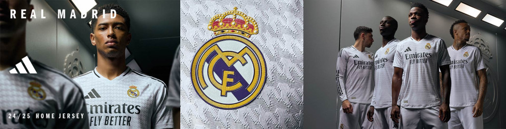 Official Real Madrid Kits and T-shirts 2024 / 2025 - Fútbol Emotion