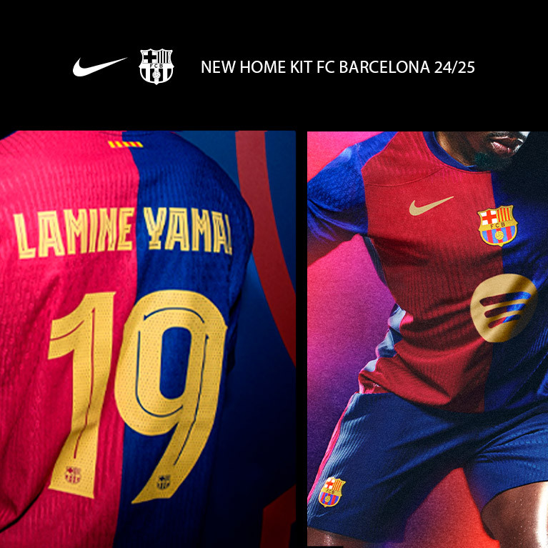 Jerseys FC Barcelona. Uniforme oficial Barça 2024 2025 - Fútbol Emotion