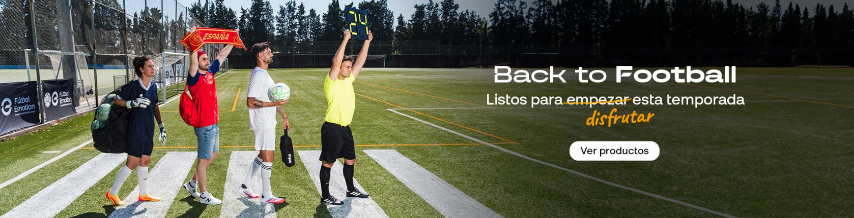 Tienda de fútbol. Fútbol Emotion.