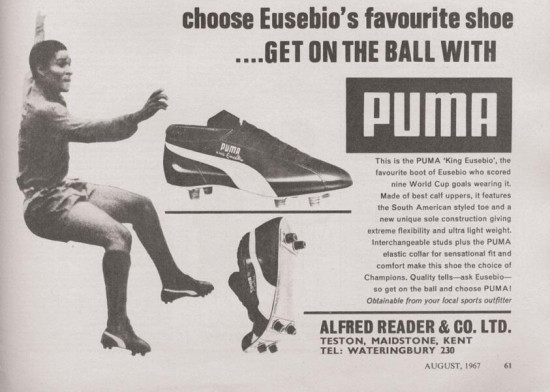 Puma, pionera en publicidad con jugadores de fútbol - Blogs - Fútbol ...