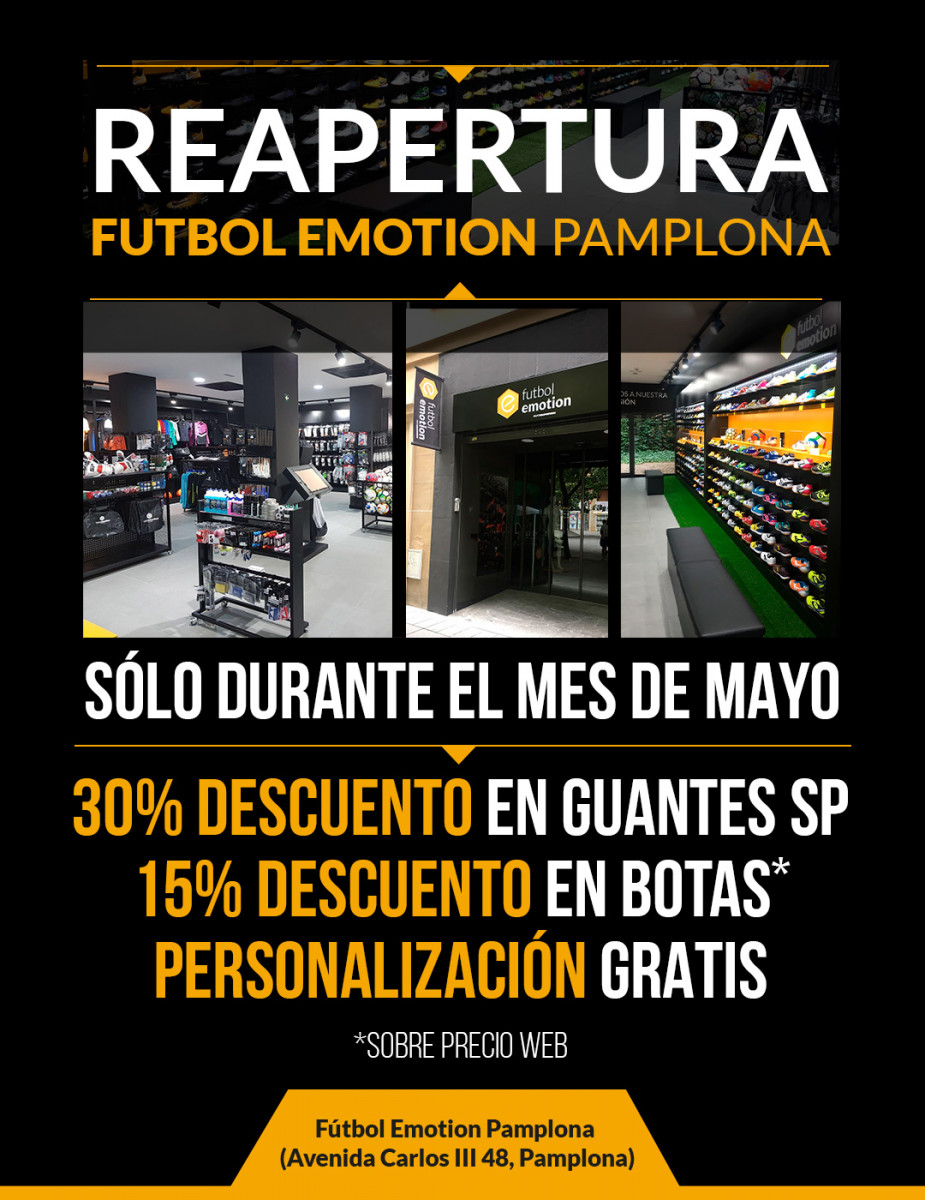 Reapertura tienda Fútbol Emotion Pamplona - Blogs - Fútbol Emotion